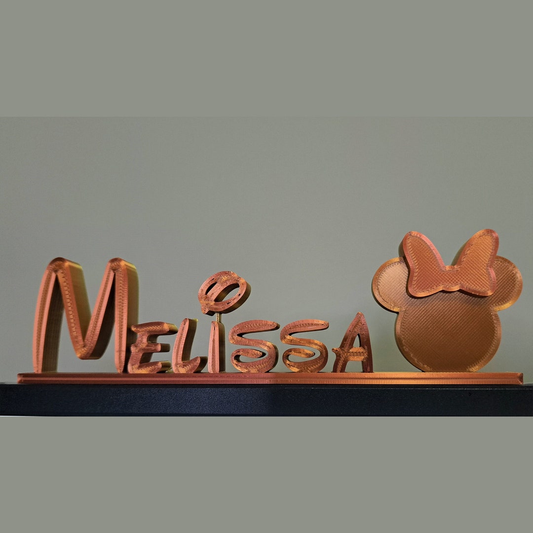 7 Customizable Disney Styled Name Plate Desk Name - Etsy