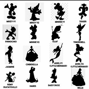 7 Customizable Disney Styled Name Plate Desk Name Plate Disney Themed ...