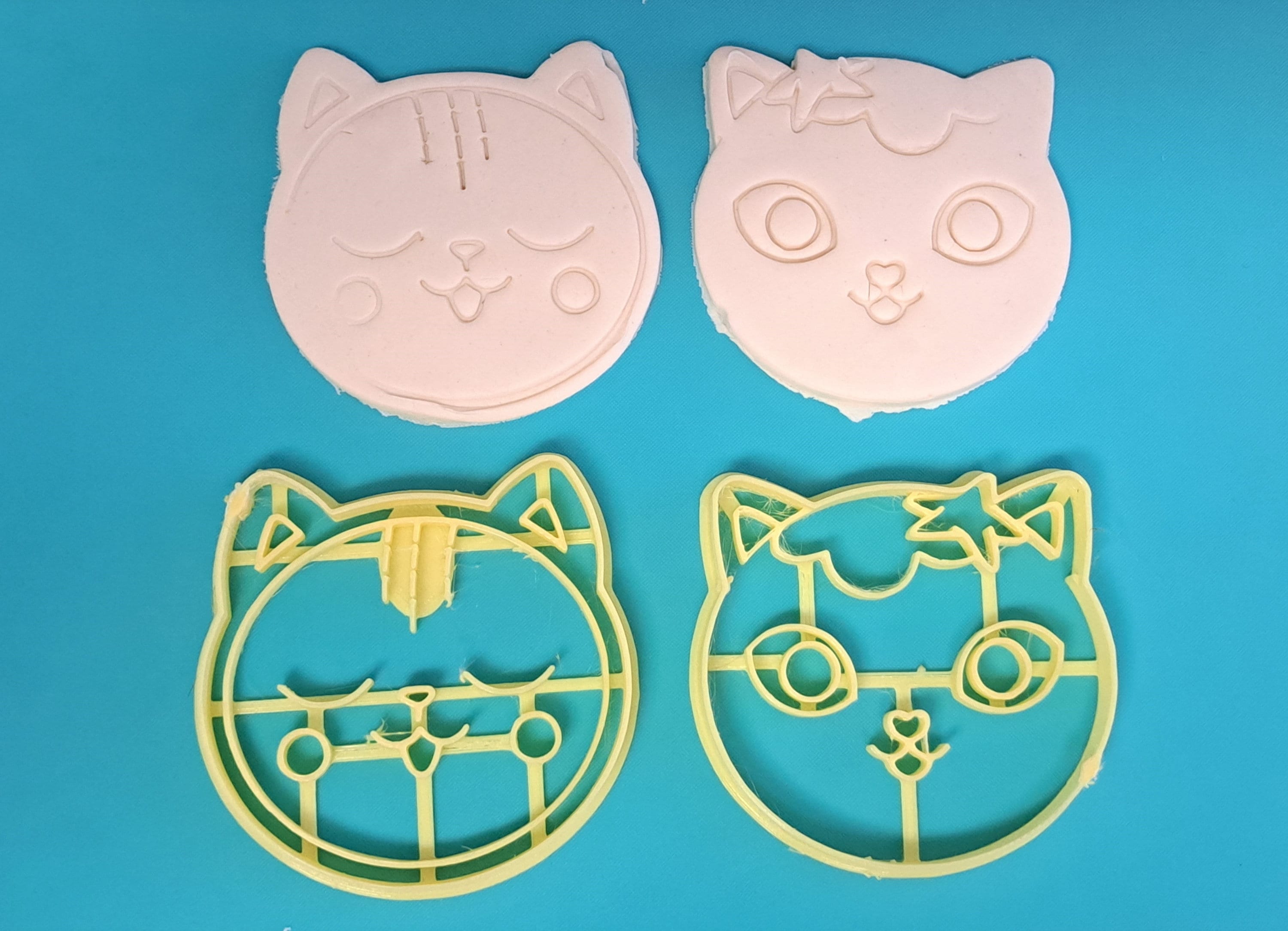 Large 3 Gabby's Dollhouse Cookie Cookie Cutters Theme Birthday Party ...