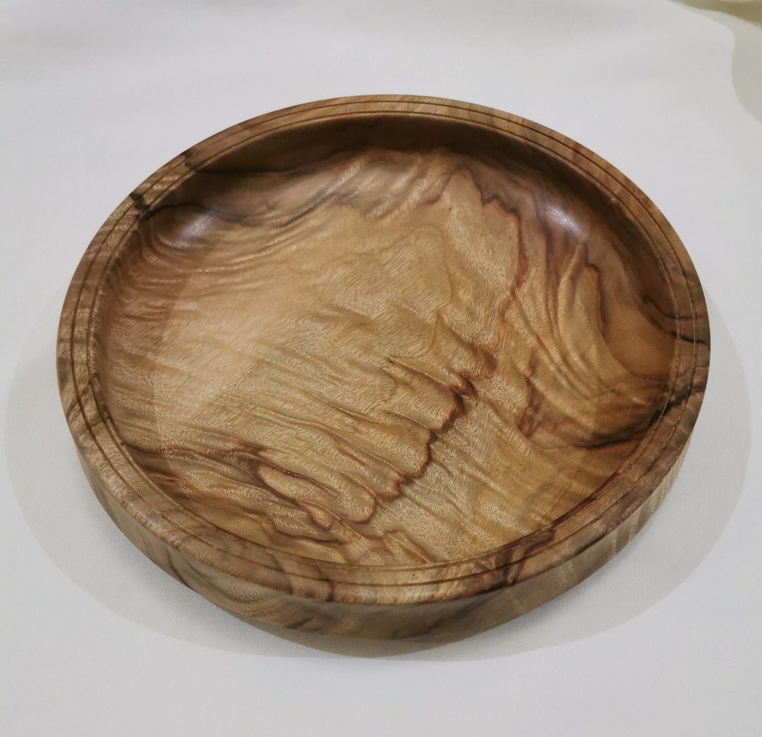 Large Camphor Laurel Bowl With Stunning Fiddleback Effect - Etsy