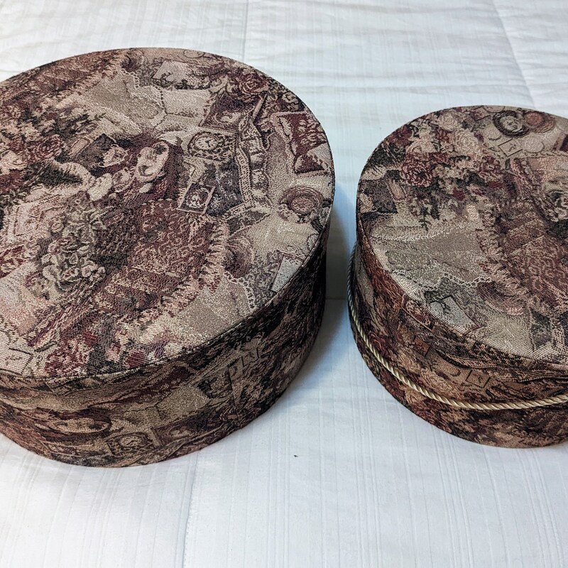 Victorian Hat Box - Etsy