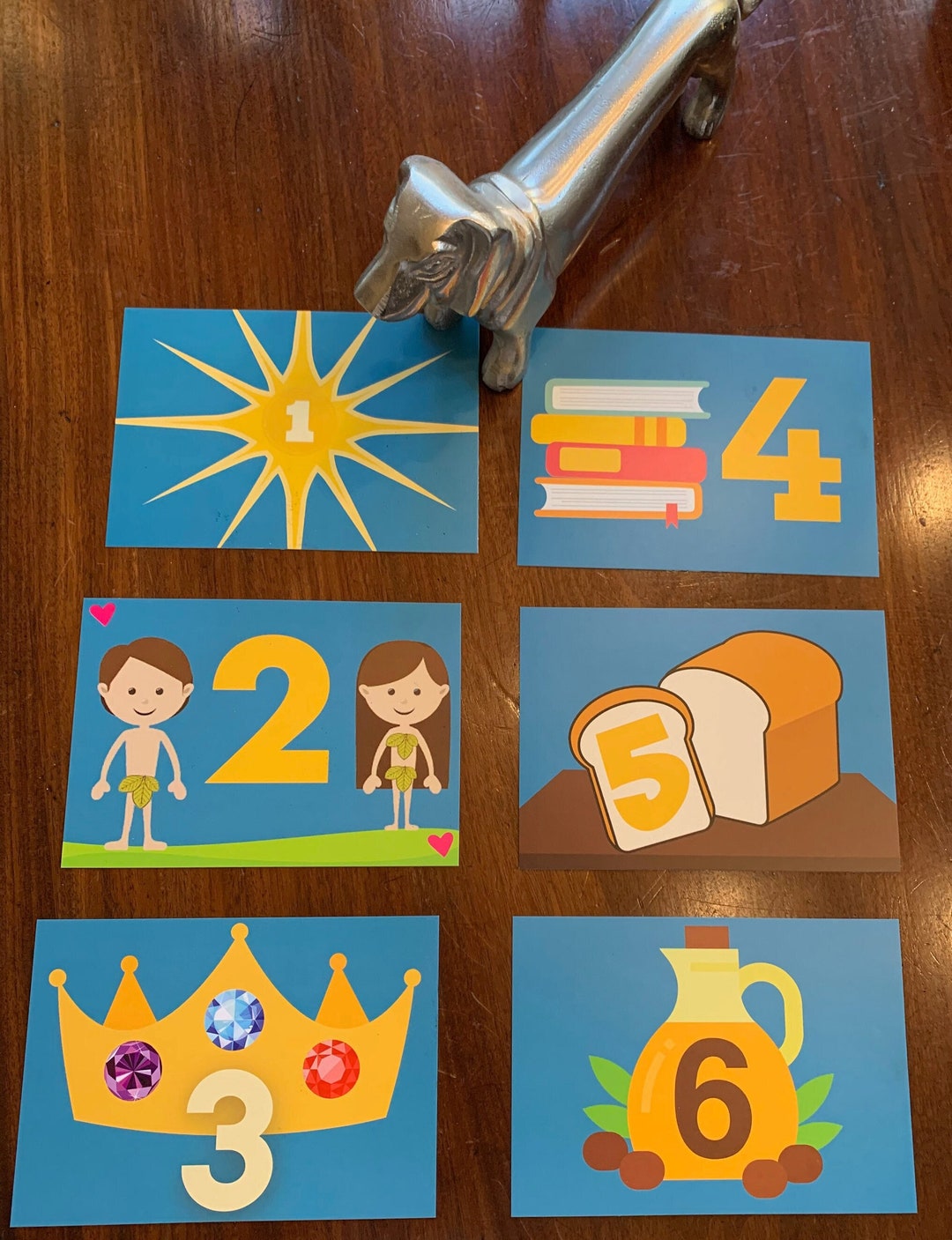 12 Christian Flash Cards Designed as a Fun Way to Teach Kids - Etsy