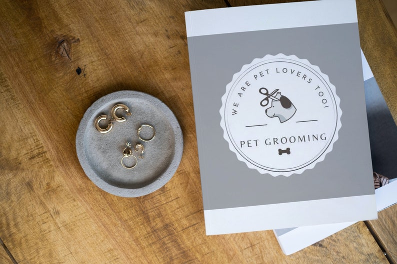 Pre-made Logo, Dog Grooming Logo ,pet Grooming, Pet, Modern ...