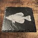 Laser Engraved, Fish Coasters, Slate Coaster, Fisherman Gift, Muskie ...