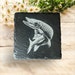 Laser Engraved, Fish Coasters, Slate Coaster, Fisherman Gift, Muskie ...