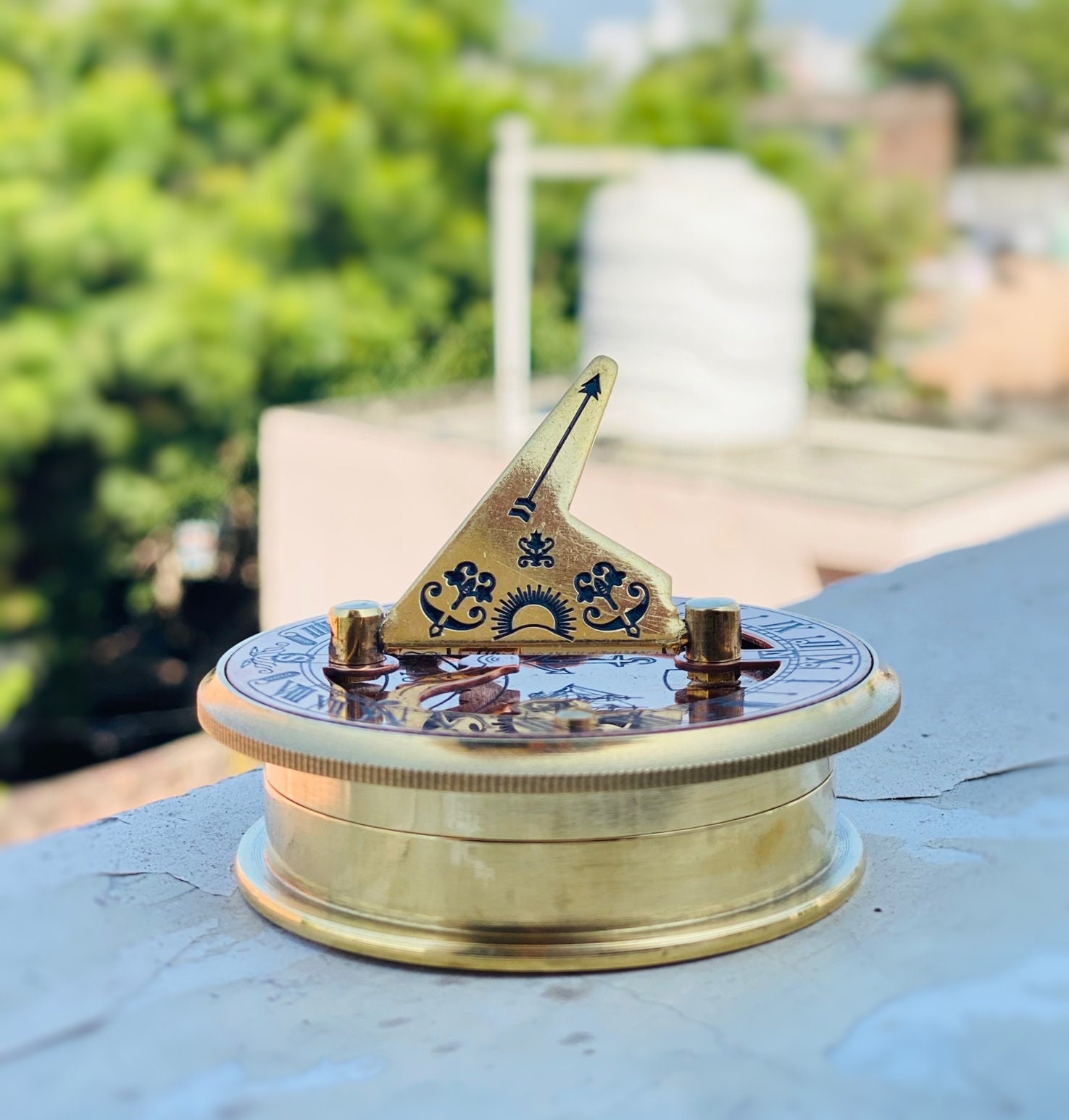 Brass Engraved Compass I Stanley London 1862, Direction Compass, for ...