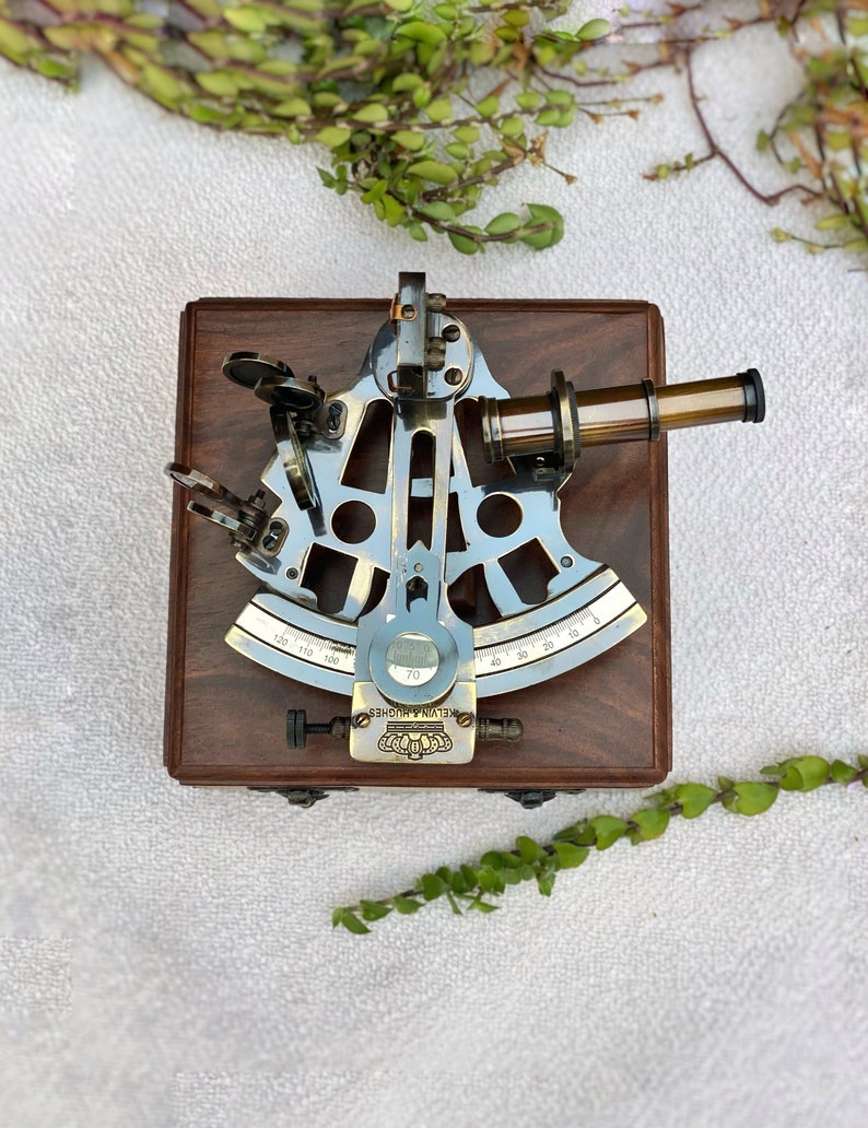 Nautical Working Sextant I Navigational Sextant I With Wooden Box I ...