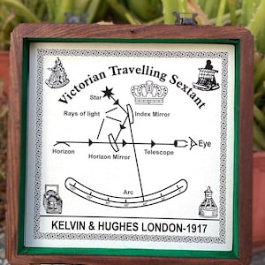 Nautical Brass Sextant: Kelvin & Hughes London 1917 - Maritime ...