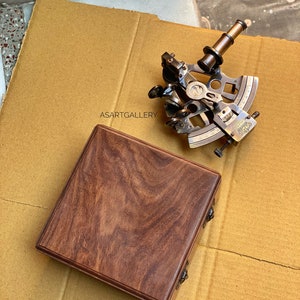Nautical Working Sextant I Navigational Sextant I With Wooden Box I ...