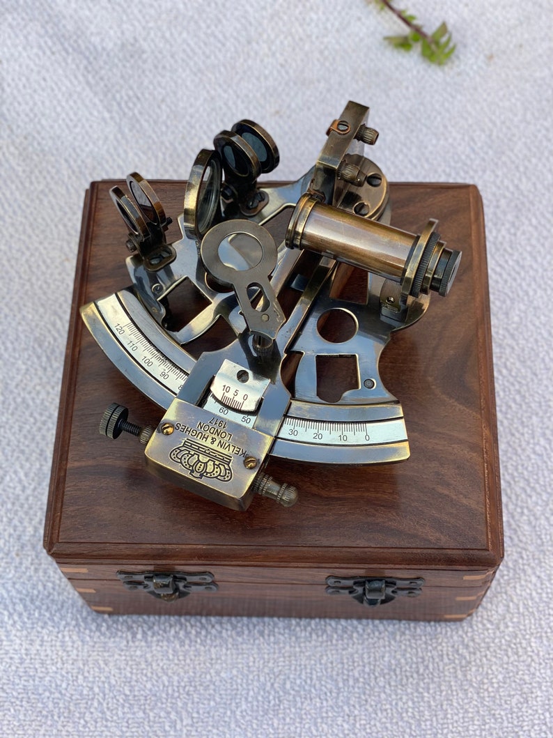 Nautical Working Sextant I Navigational Sextant I With Wooden Box I ...