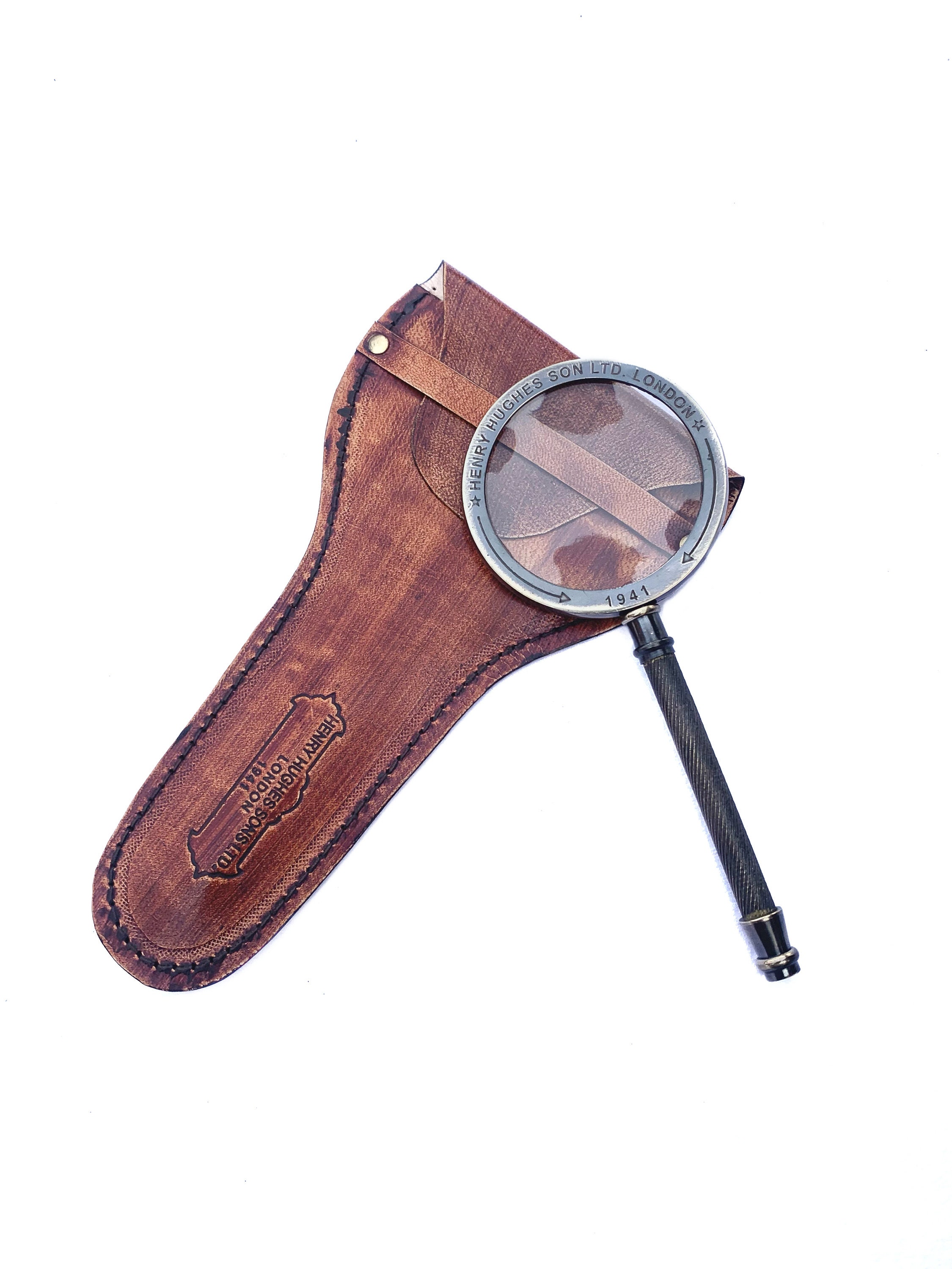 Vintage Antique Magnifying Glass henry Hughes Son LTD 1941 - Etsy