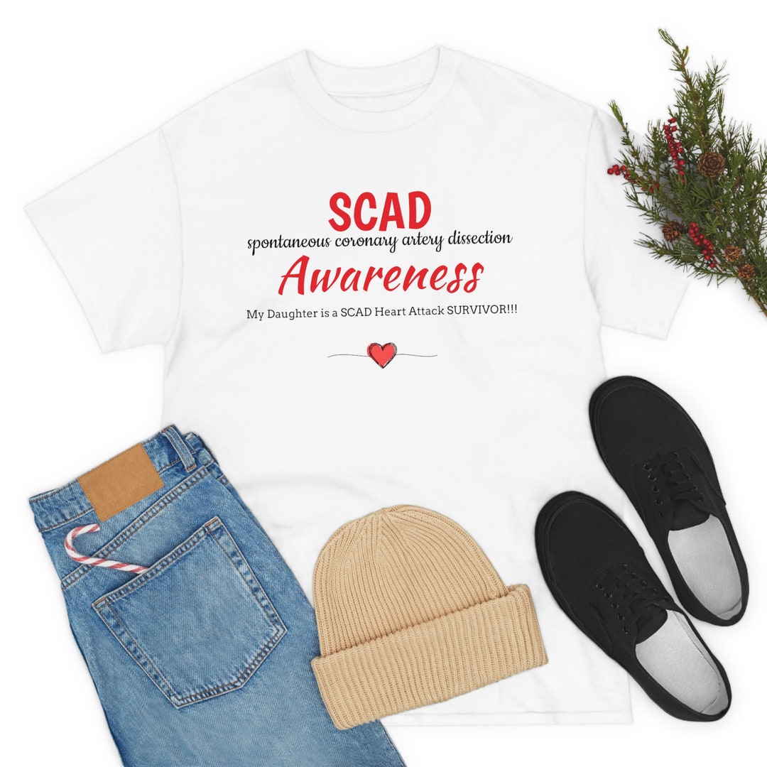 Daughter SCAD Awareness Heavy Cotton Tee - Etsy
