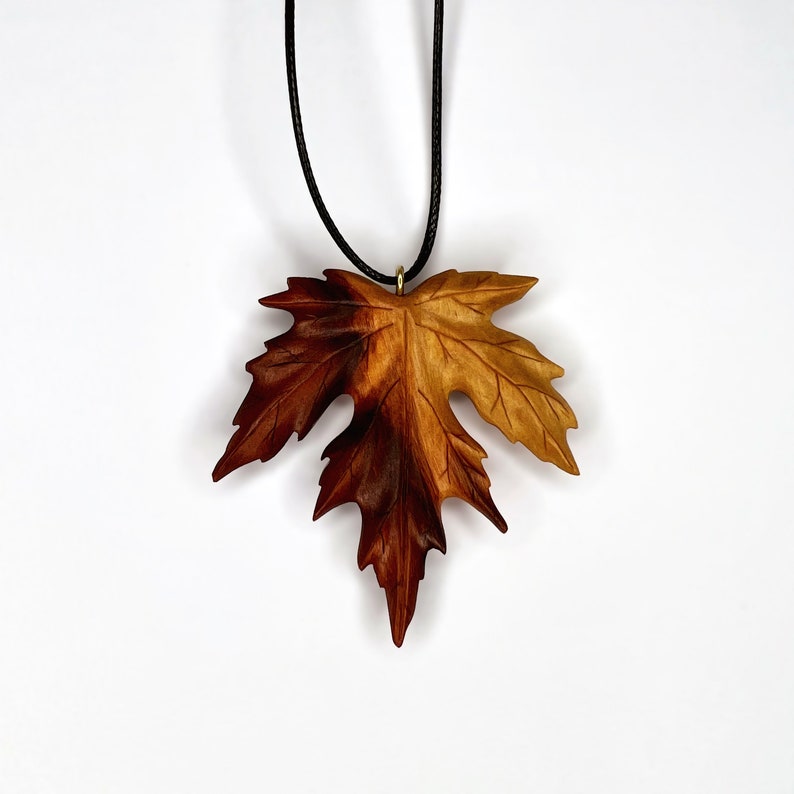 Maple Leaf Necklace - Etsy