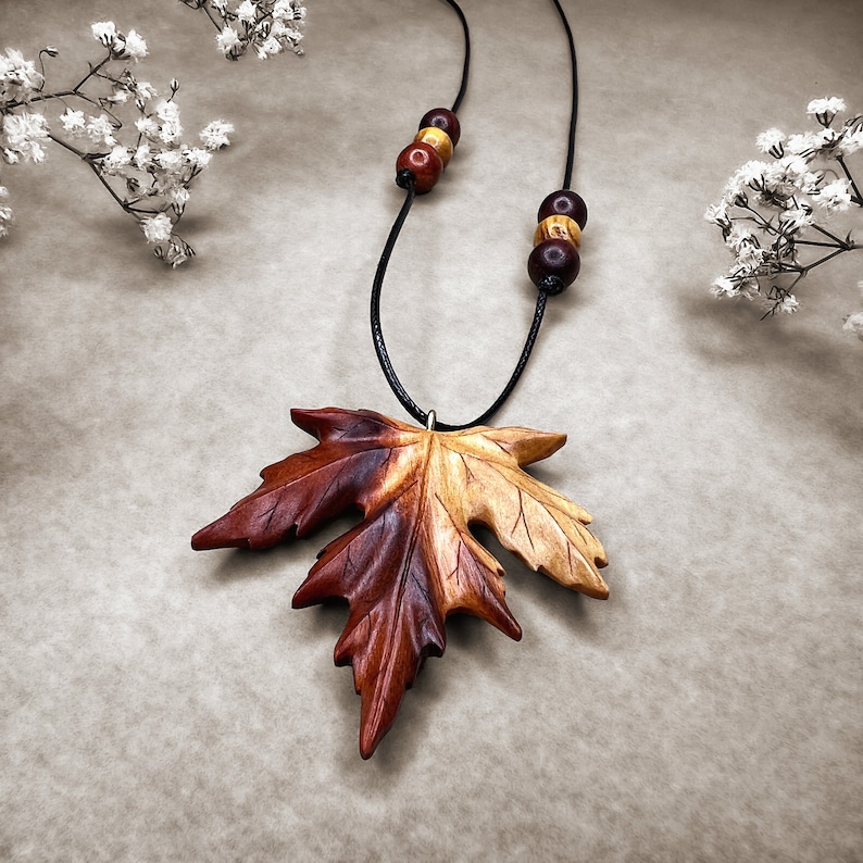 Maple Leaf Necklace - Etsy