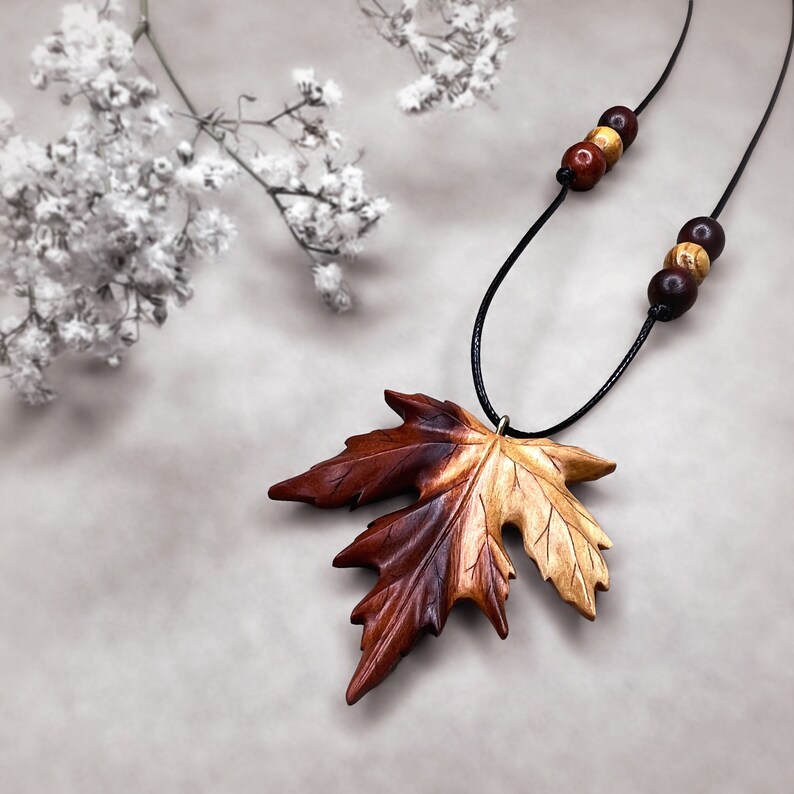 Maple Leaf Necklace - Etsy