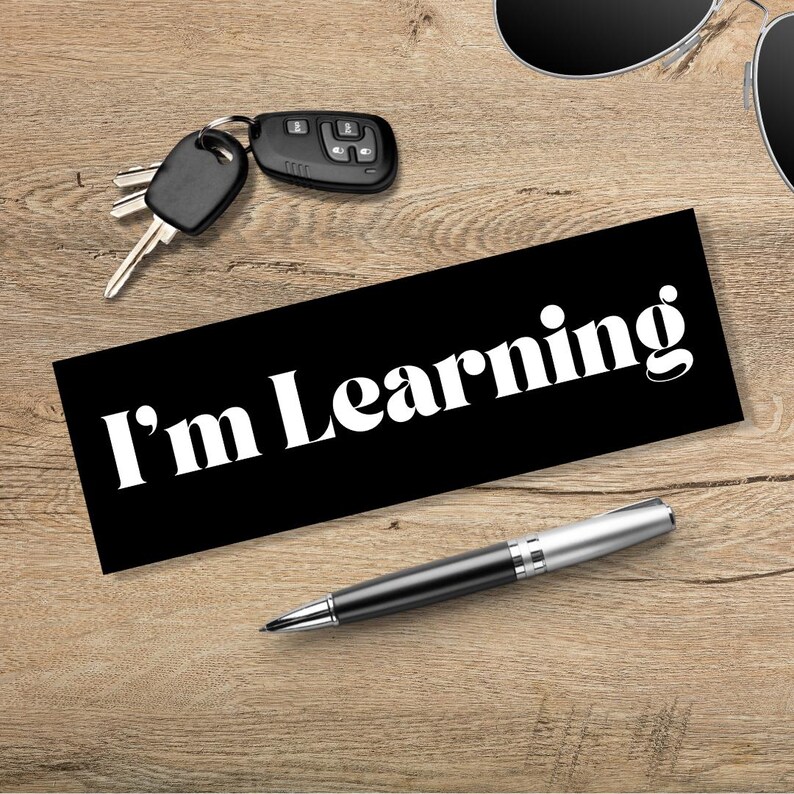 New Driver Car Magnets & Stickers | Beginner Driver Car Decal | Learner ...