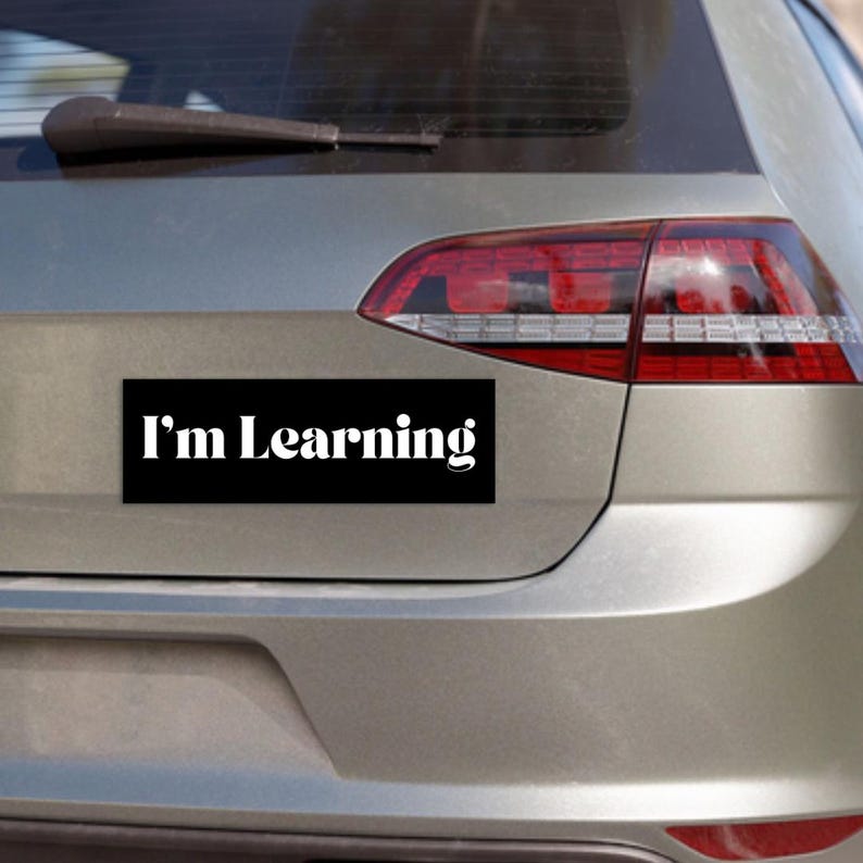 New Driver Car Magnets & Stickers | Beginner Driver Car Decal | Learner ...