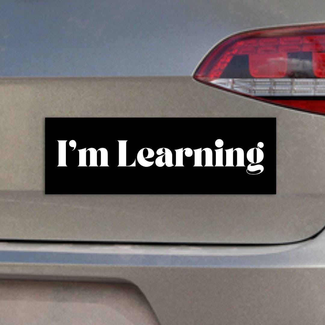 New Driver Car Magnets & Stickers | Beginner Driver Car Decal | Learner ...