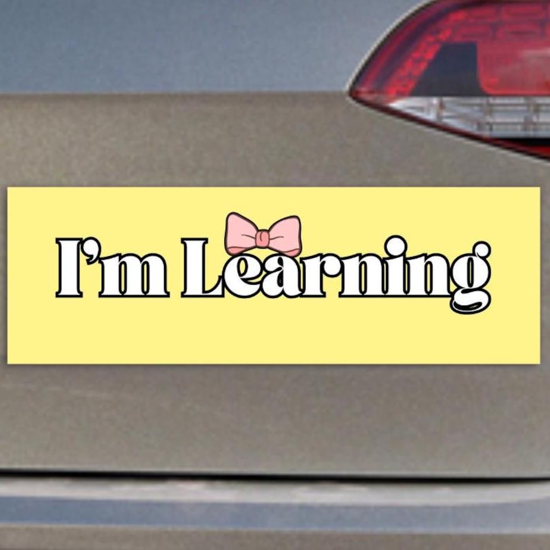 New Driver Car Magnets & Stickers | Learner Driver Decal | Beginner ...