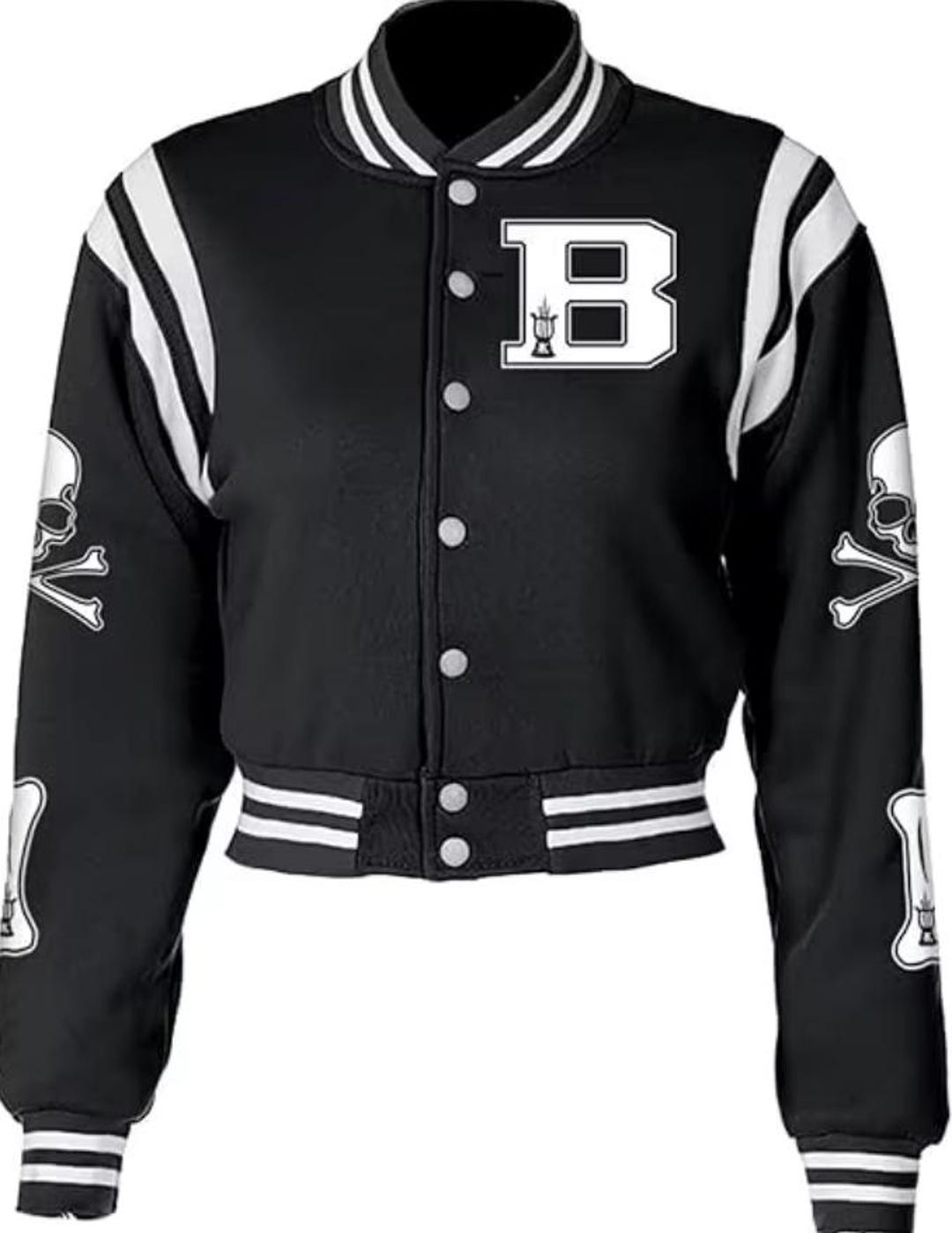 Custom Cropped Varsity Jackets for Women, Team Jackets, Sports Jackets ...