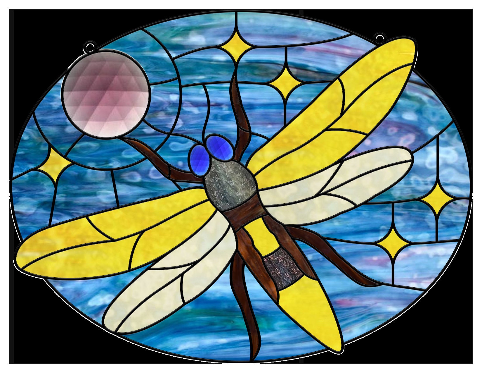 FIREFLY - Spirit Animal Stained Glass Pattern - Number 12 in the Spirit ...