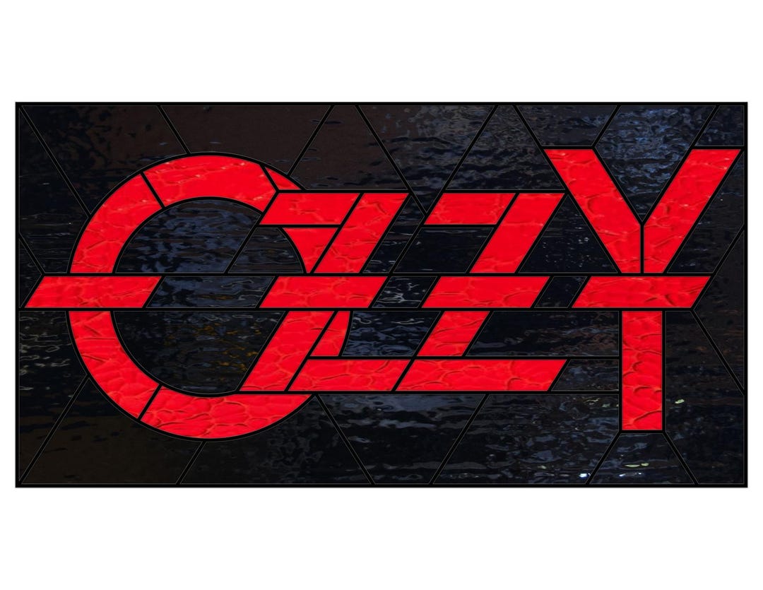 OZZY Commemorative Logo Stained Glass Pattern *unofficial* Logo - PDF ...