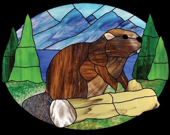 Cleopatra's Fan Circle Stained Glass Pattern PDF - Etsy