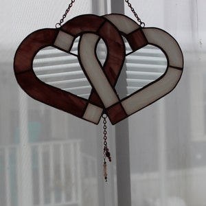 Interlocking Heart Stained Glass Pattern and Fan Lamp Pattern - 2 ...