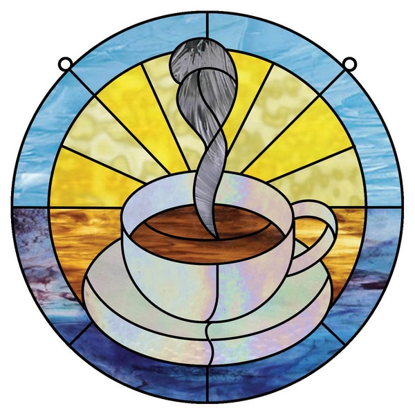 Stained Glass Coffee - Etsy
