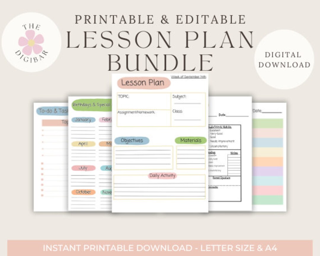 Comprehensive Teacher Lesson Plan | Engaging Curriculum for Classroom ...