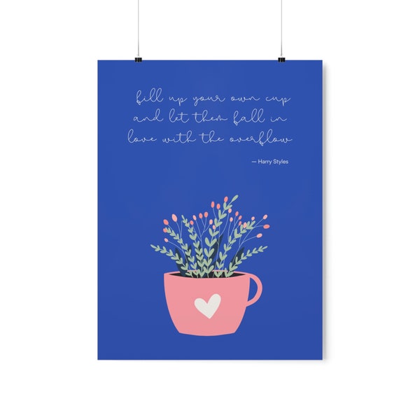 Harry Styles Motivational Poster - Etsy