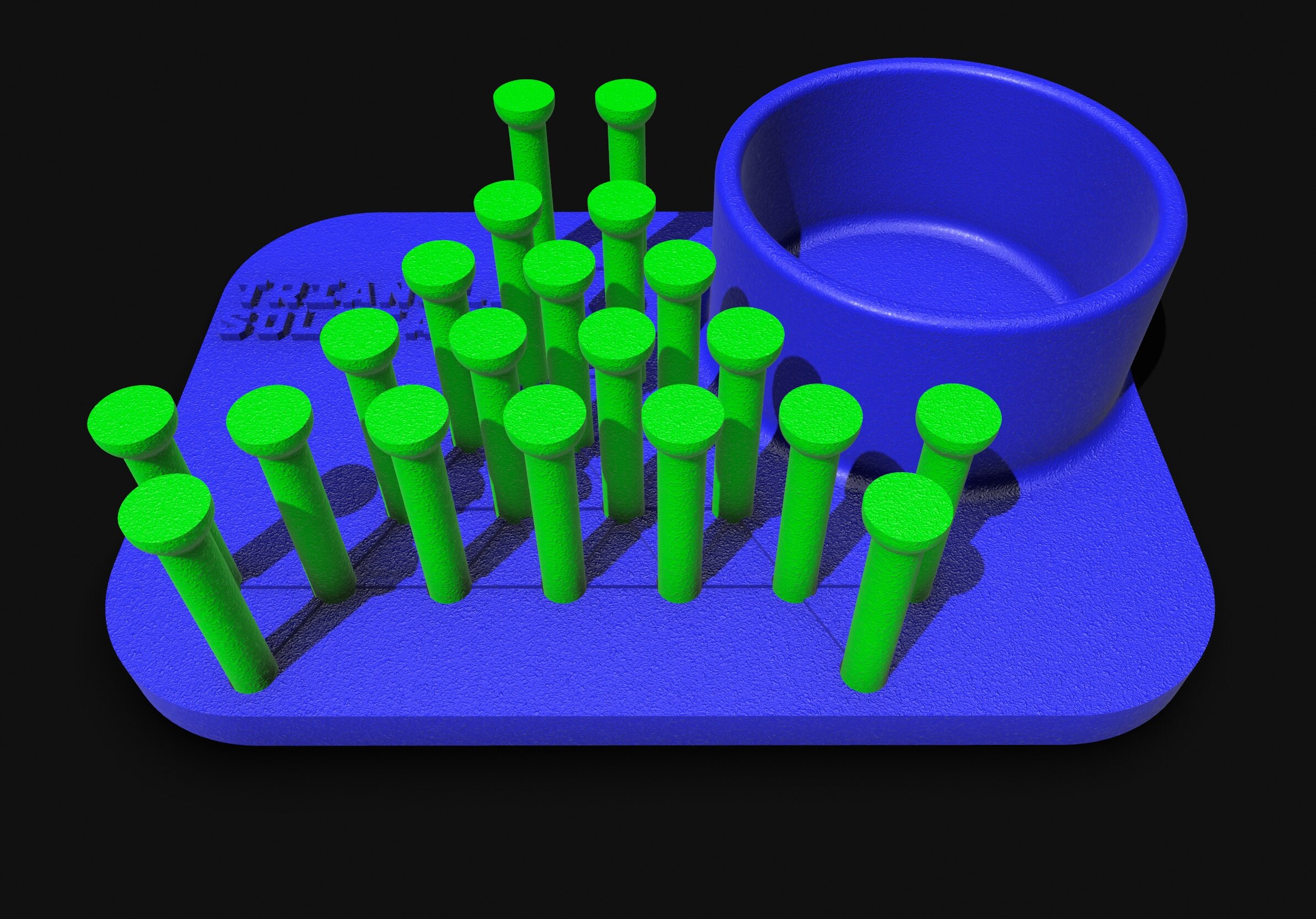 Triangle Peg Game - Etsy