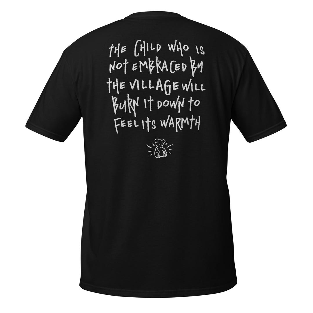 The Child Embroidered Save the Children T-shirt - Etsy