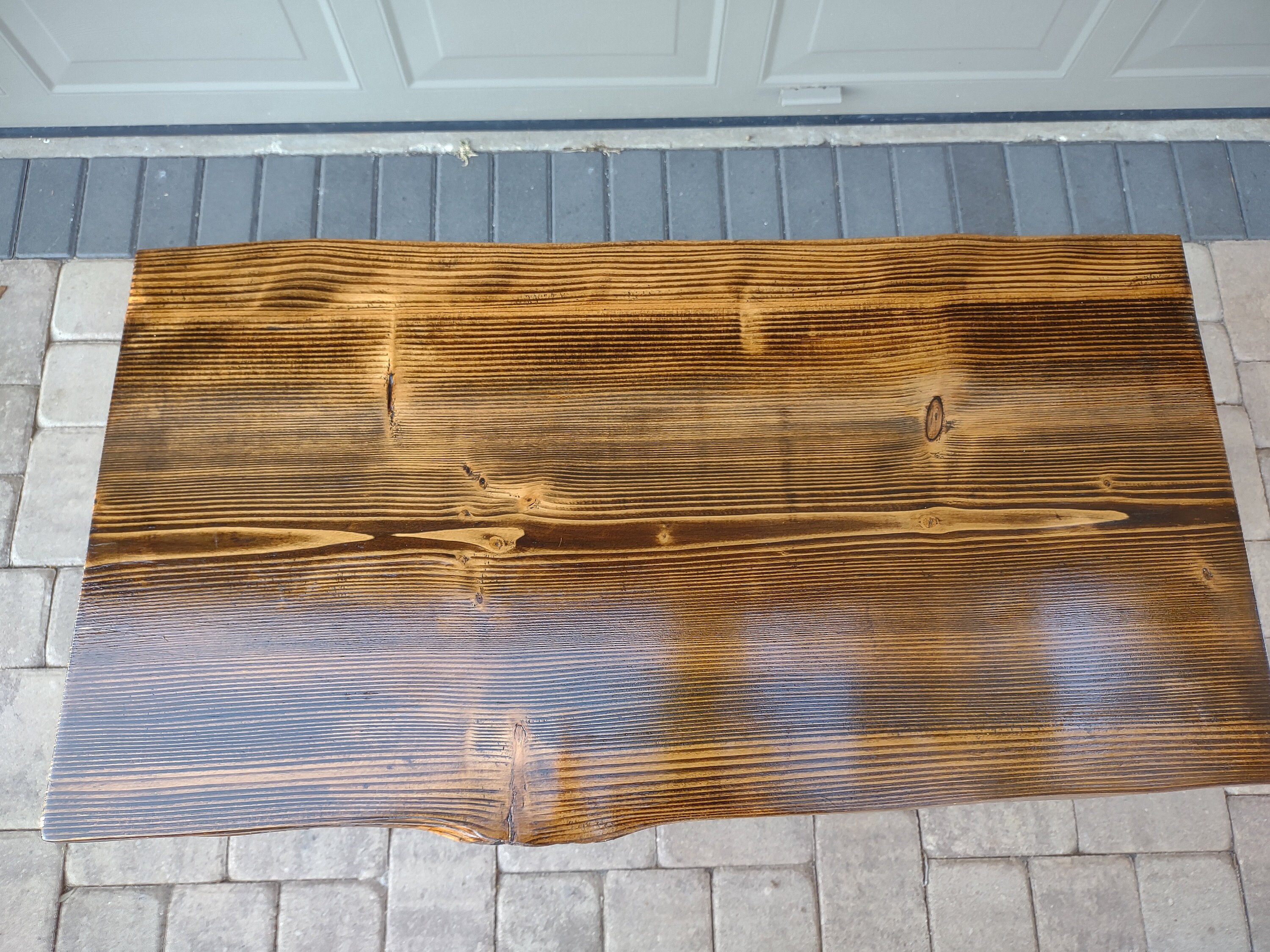 Live Edge Table, Antique Singer Sewing Machine Base - Etsy