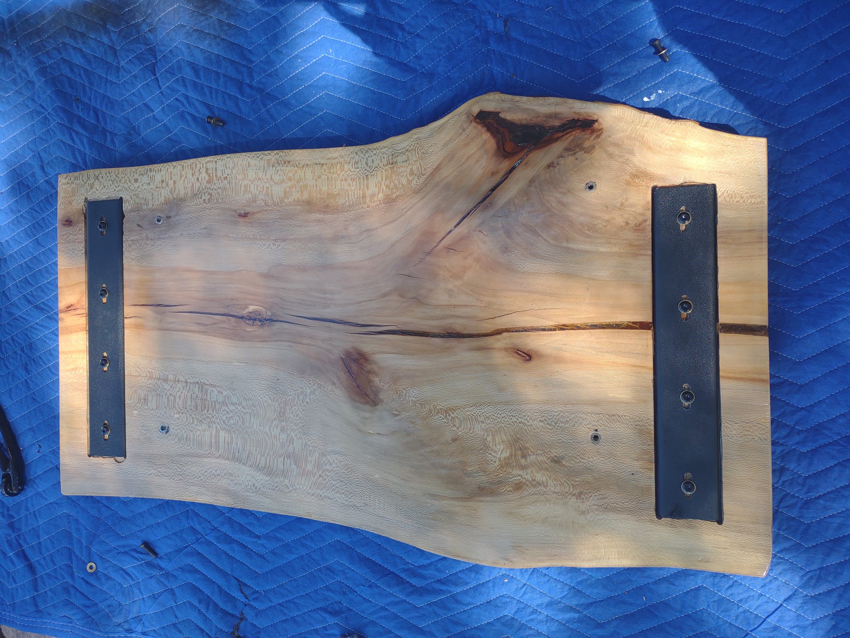 Live Edge Table, Antique Singer Sewing Machine Base - Etsy