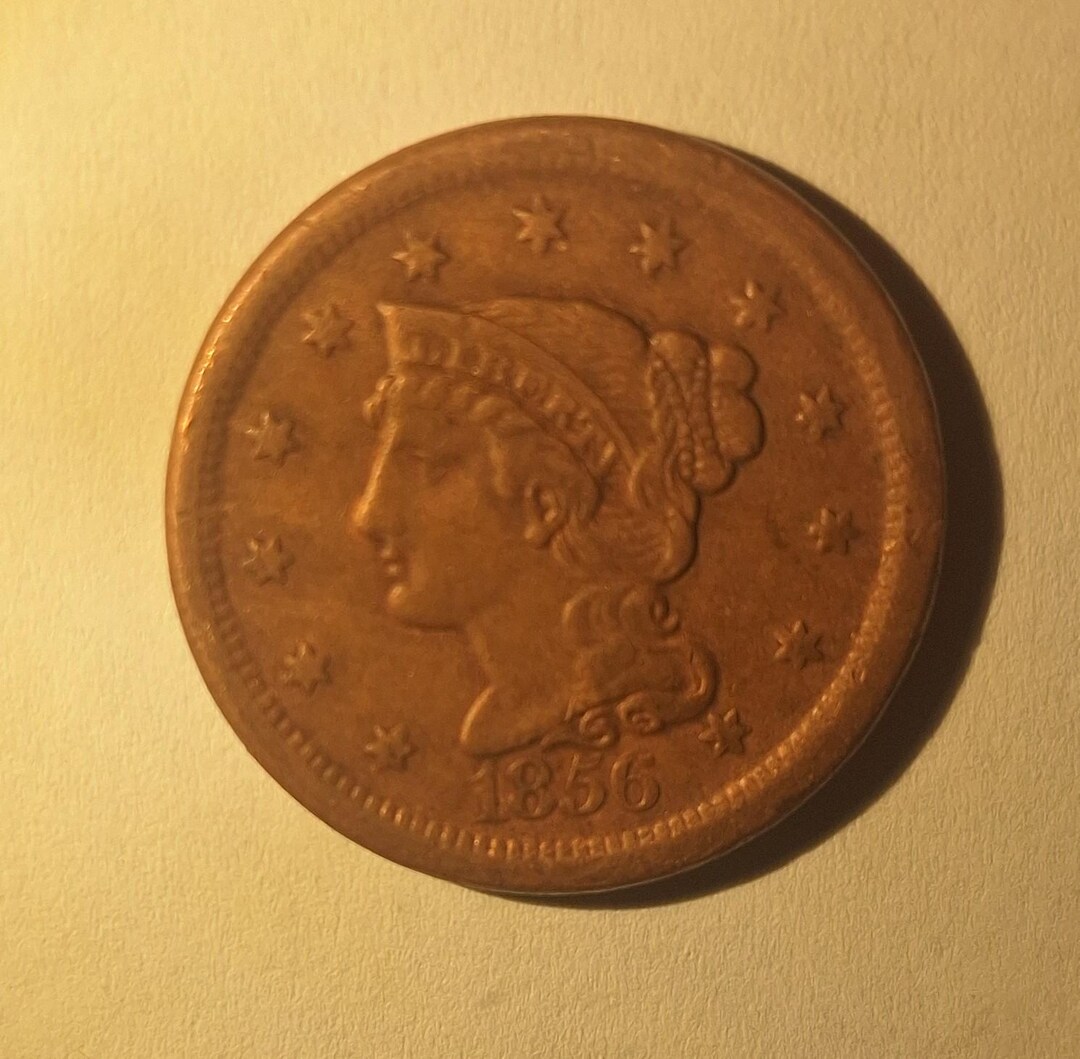 1856 Cent Us Penny Possible Mint Error Belived, 35 Estimated Gradding ...