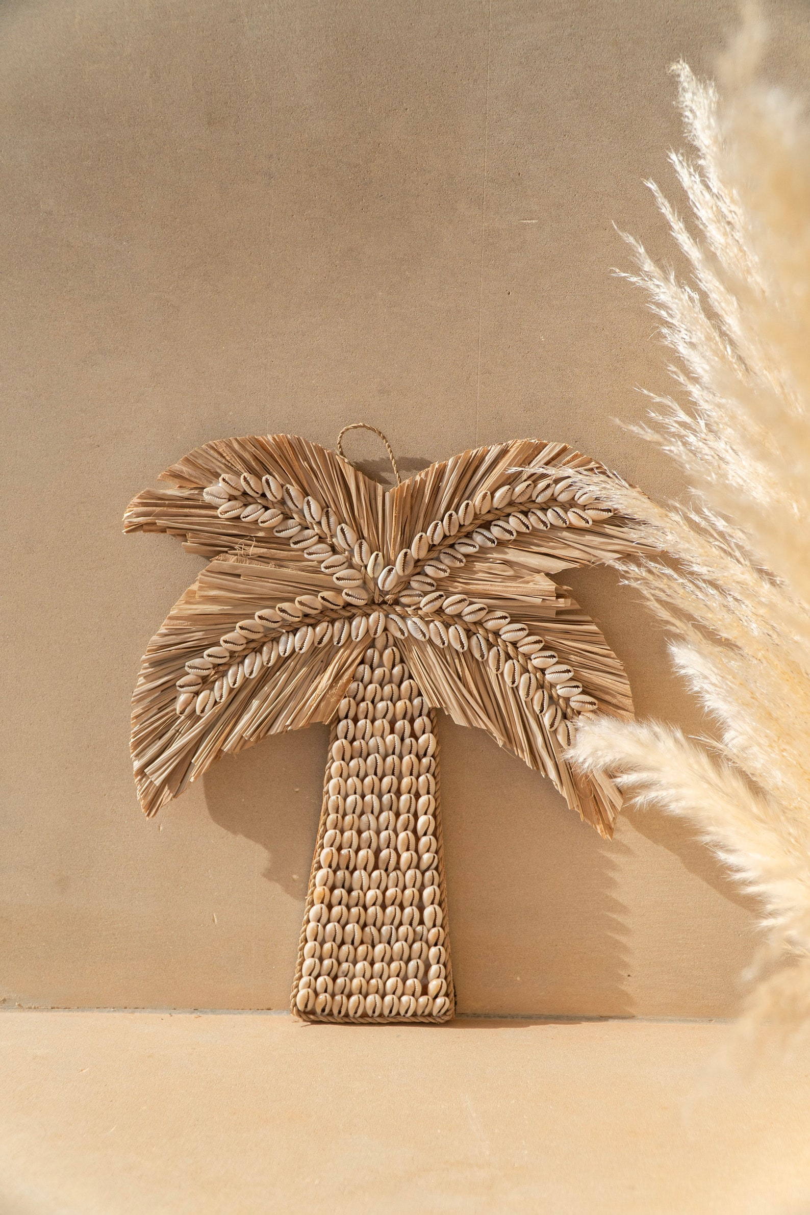 Raffia and Shells Palm Tree - Etsy