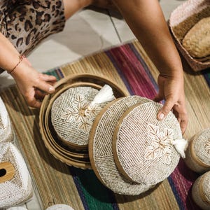 Offering Boxes Bhoma - Bamboo Decorative Boxes, Handmade Balinese ...