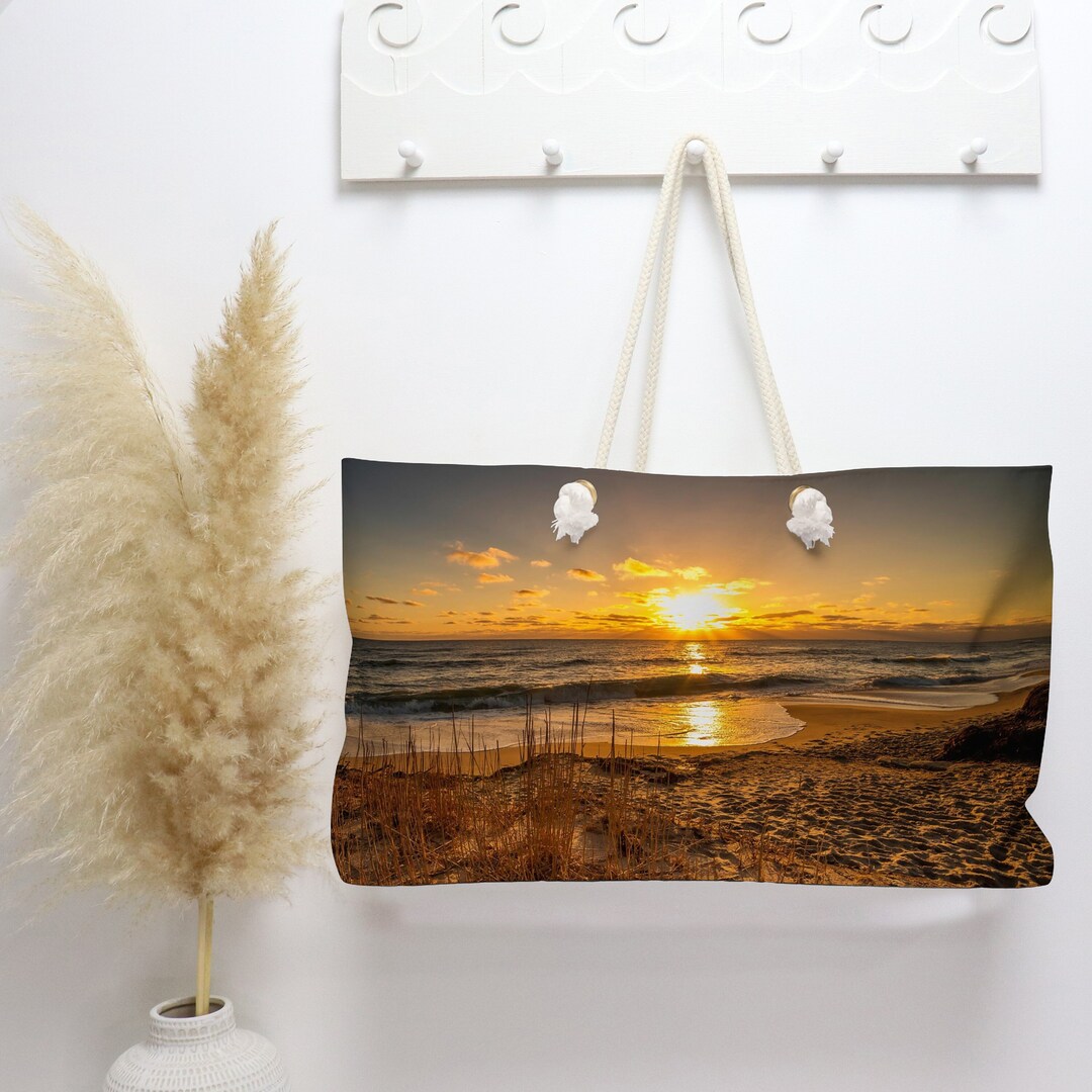 Nature Lover Weekender Bag Cape Cod Beach Sunset Bridesmaid - Etsy