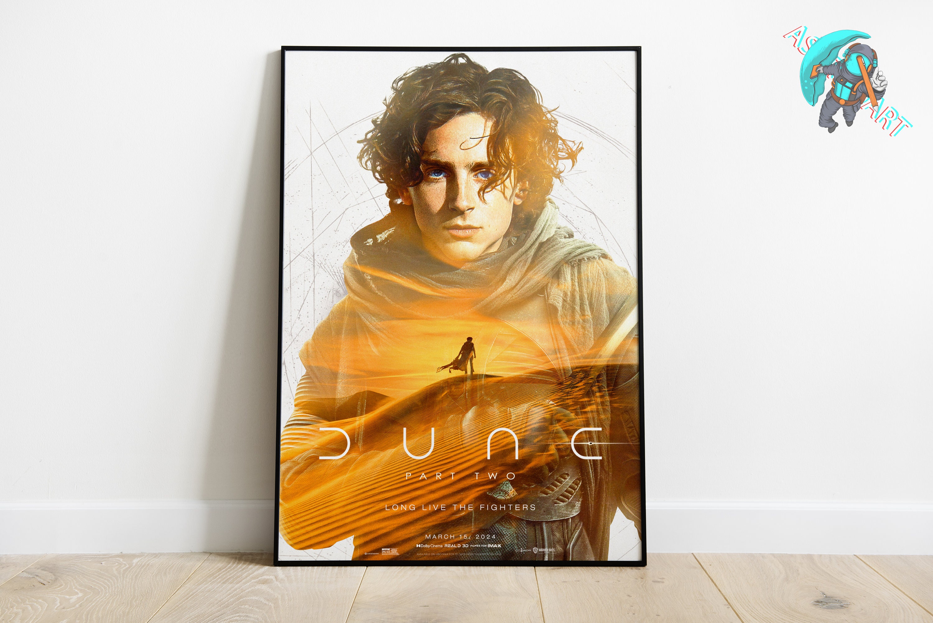 Dune Movie Part Two Poster ,premium Wallart ,collectible Art Print ...