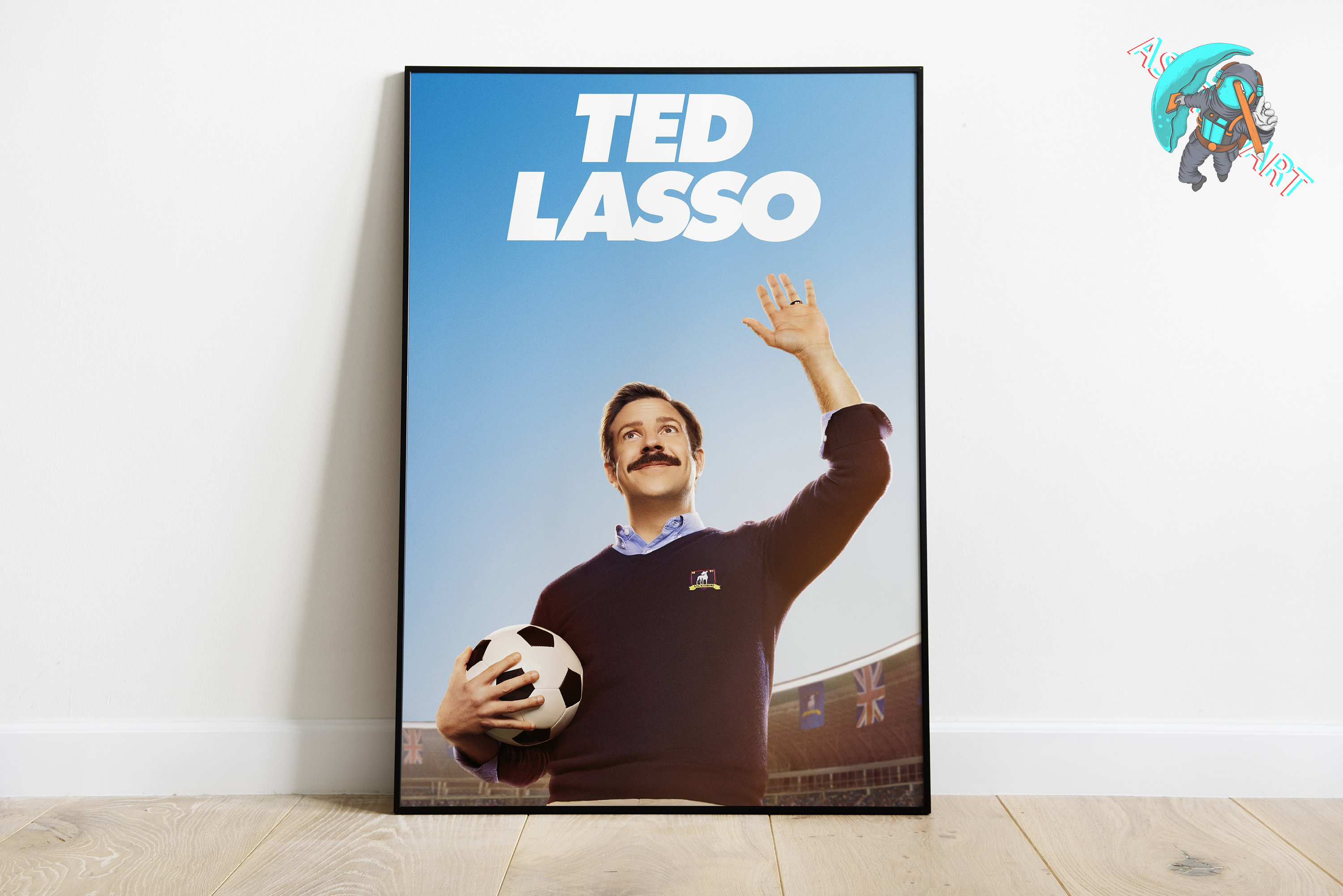 Ted Lasso Series Season 3 | 4 Different Poster | Series Poster (Unframed)
