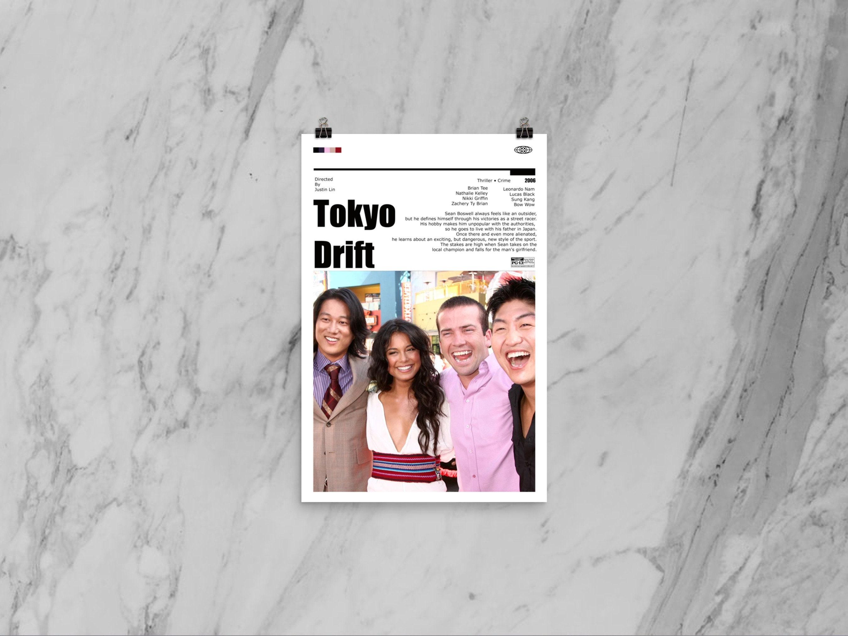 Fast and Furious Tokyo Drift Movie Poster, Bow Wow, Car, Racing ...