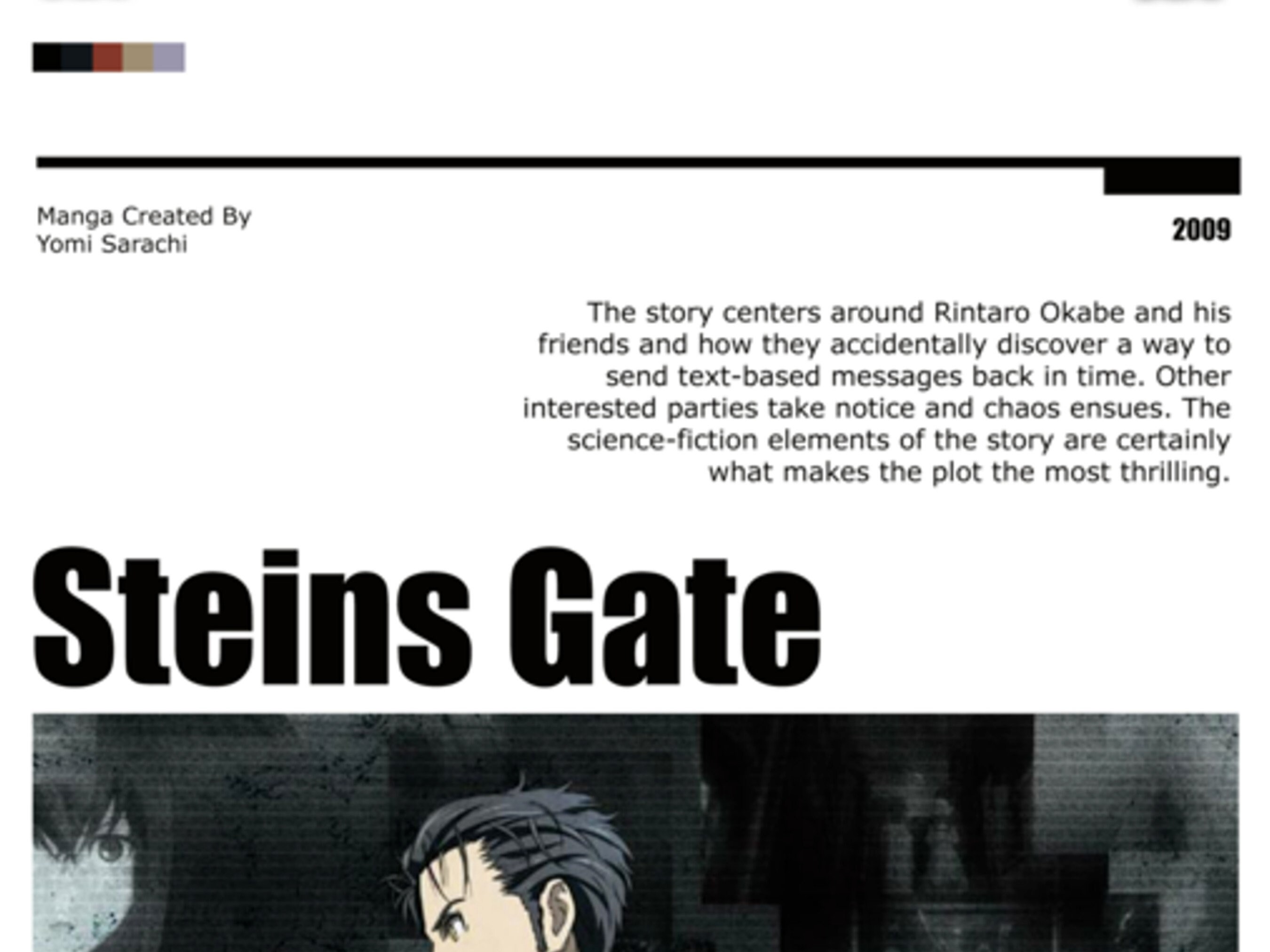 Steins Gate Poster, Kurisu Makise, Anime & Manga Wall Art, Wall Decor ...