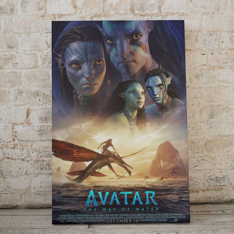 Avatar the Way of Water Movie Poster Print Thick Gallery - Etsy