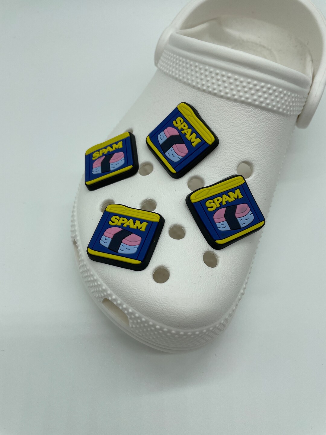 Spam Charm - Asian Shoe Charms - Asian Theme Shoe Charm - Spam Shoe ...