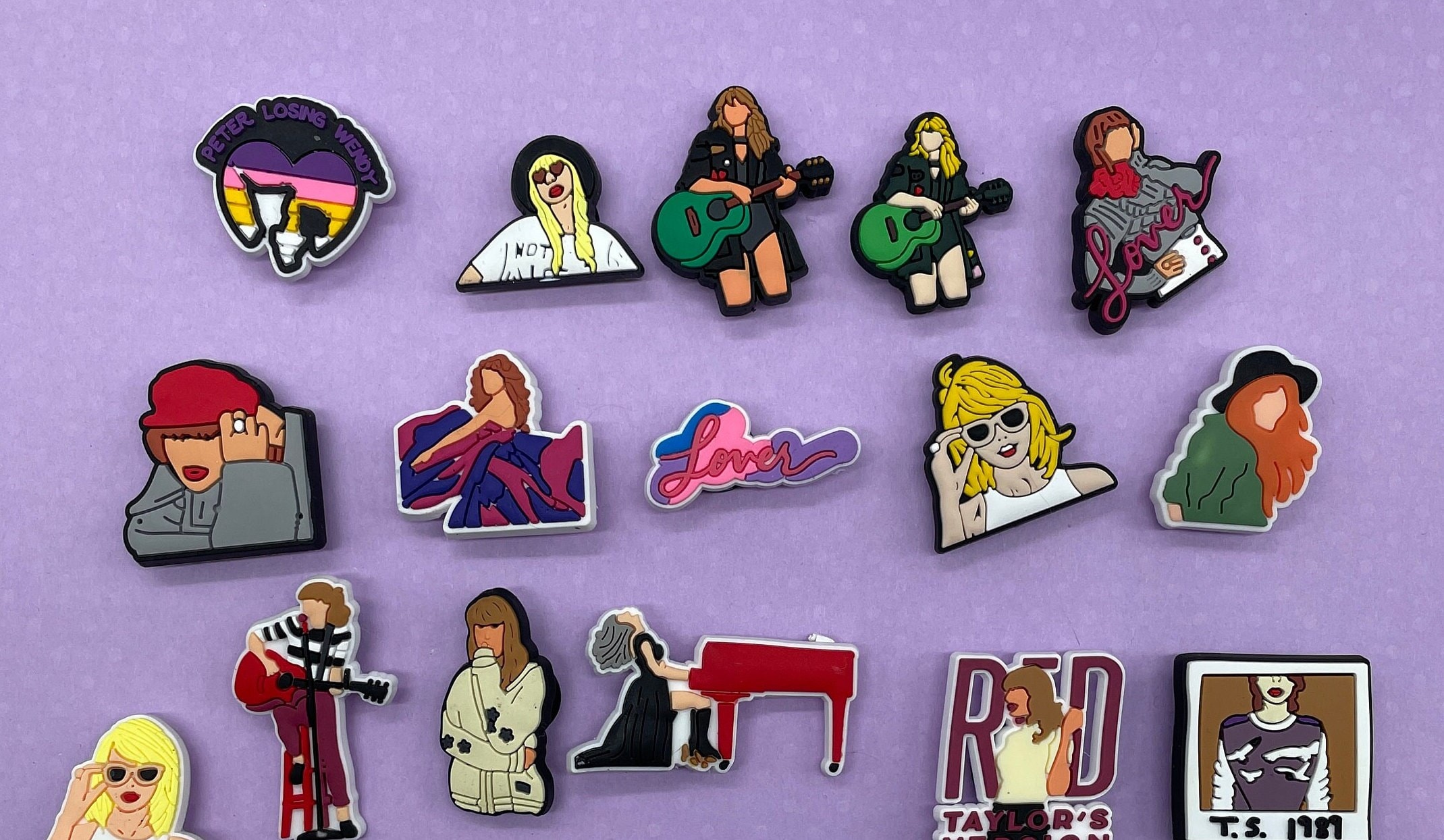 Popular Singer Shoe Charm Pop Singer Inspired Croc Charm - Etsy