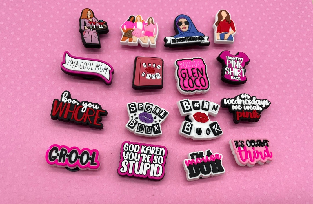 Popular Girls Inspired Shoe Charm -iconic Inspired Shoe Charms -theme ...