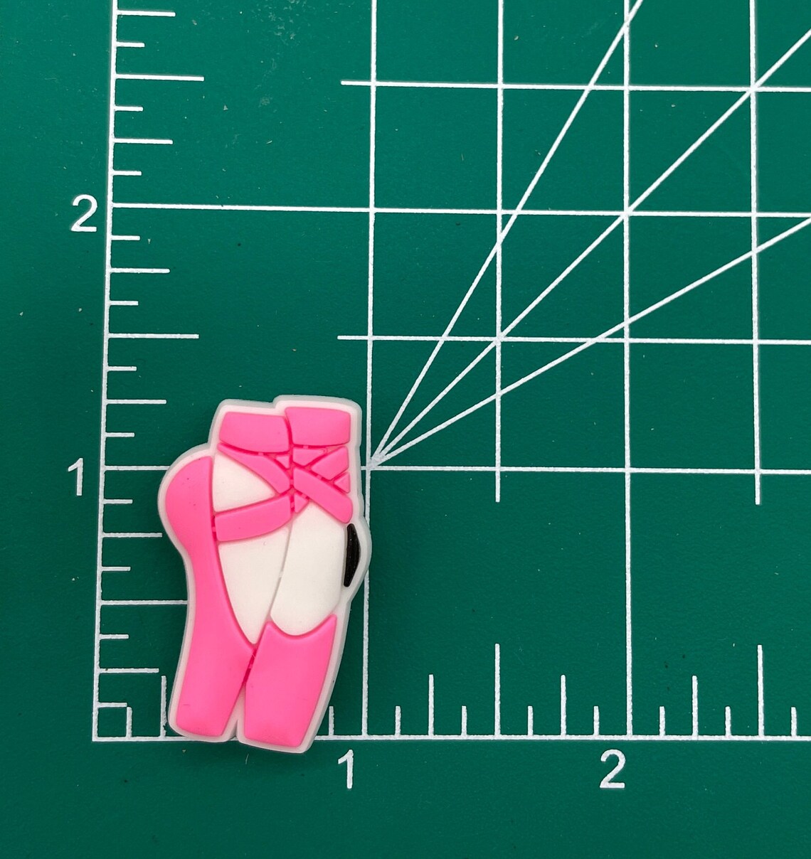 Ballet Shoe Charm - Pointe Shoe Choc Charms - Dancer Shoe Charm -pink ...