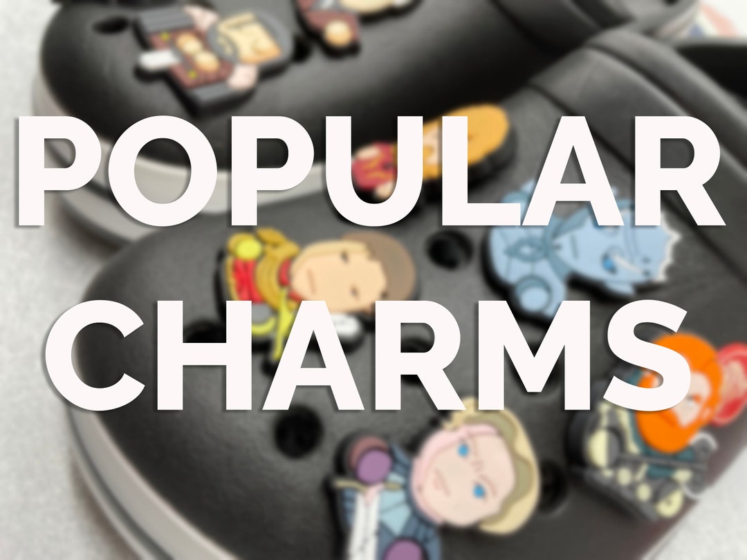 Medieval Shoe Charms, Throne Game Croc Charms, Inspired Charm, Knight ...