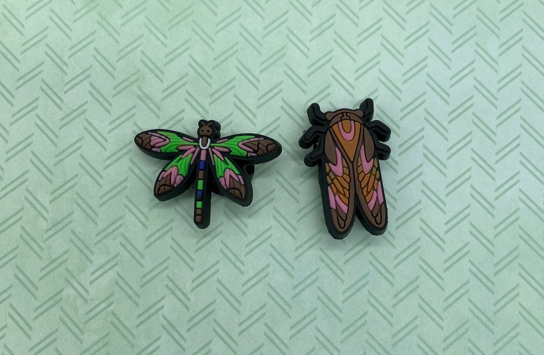 Dragonfly Shoe Charm Hummingbird Shoe Charm Bird Shoe Charms Insect ...